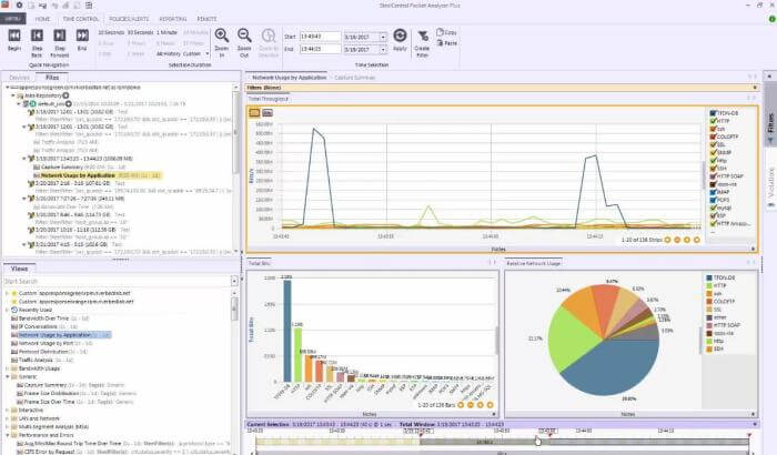 Packet Analyzer Plus Video - Time Control | Riverbed