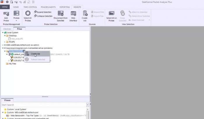 Packet Analyzer Plus Video - Capture Jobs | Riverbed